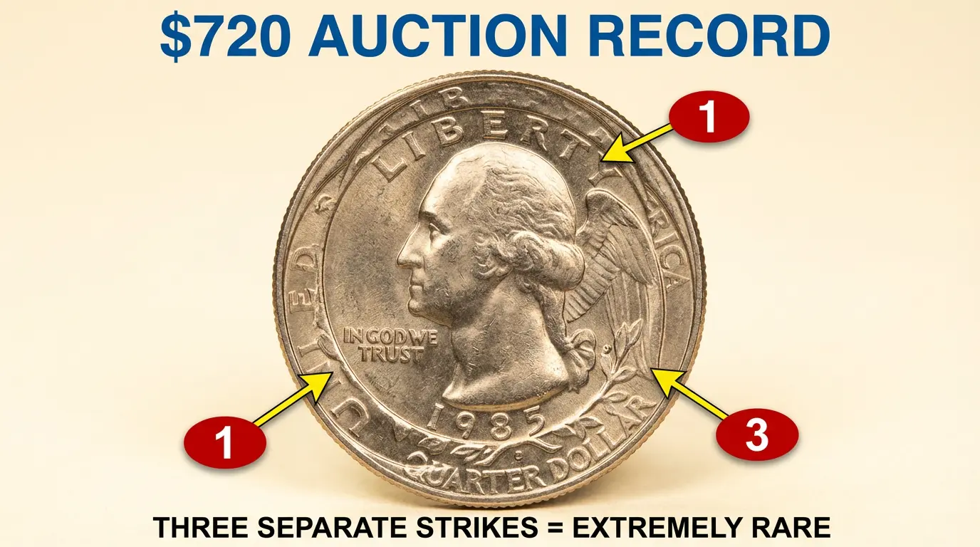 1985 Quarter Errors: Complete List, Values & Rare Varieties - Coins Value