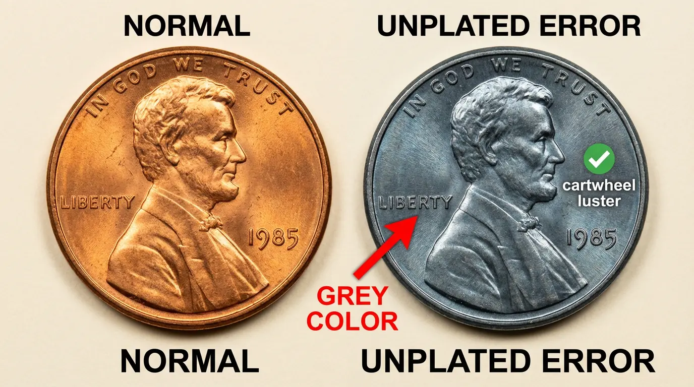 1985 Penny Errors: Complete List, Values & Rare Varieties - Coins Value