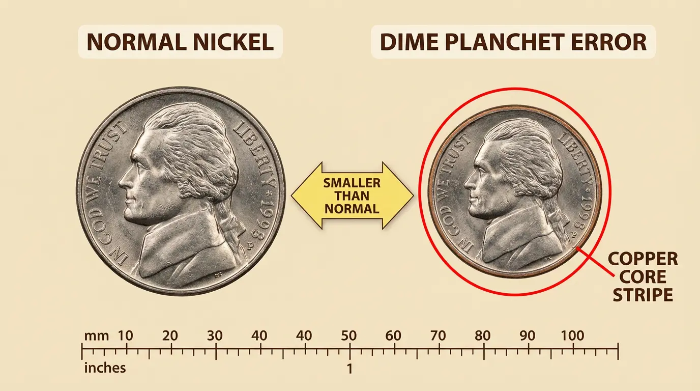 1998 Nickel Errors: Complete List, Values & Rare Varieties - Coins Value