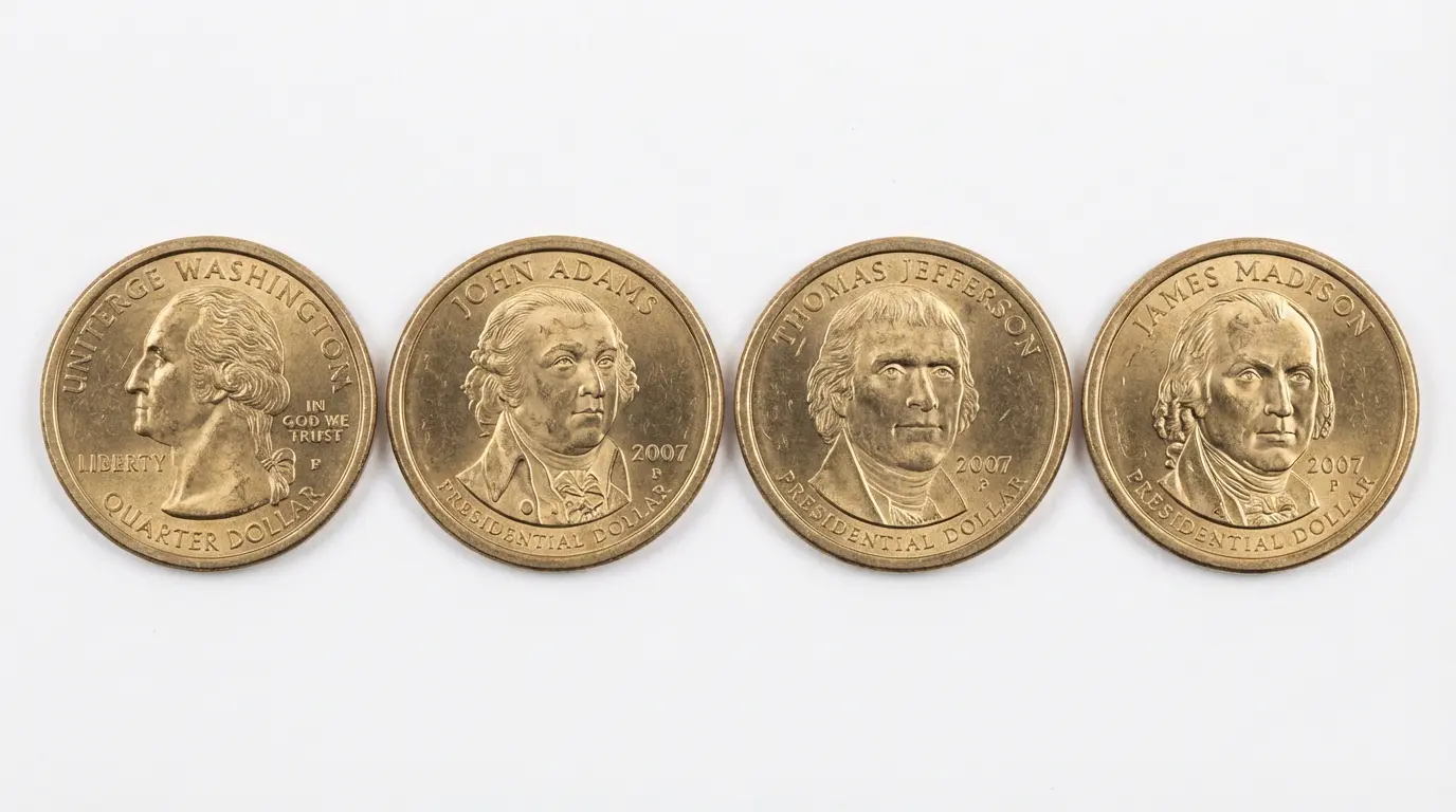 Presidential Dollars Value: Key Dates & Rare Errors - Coins Value
