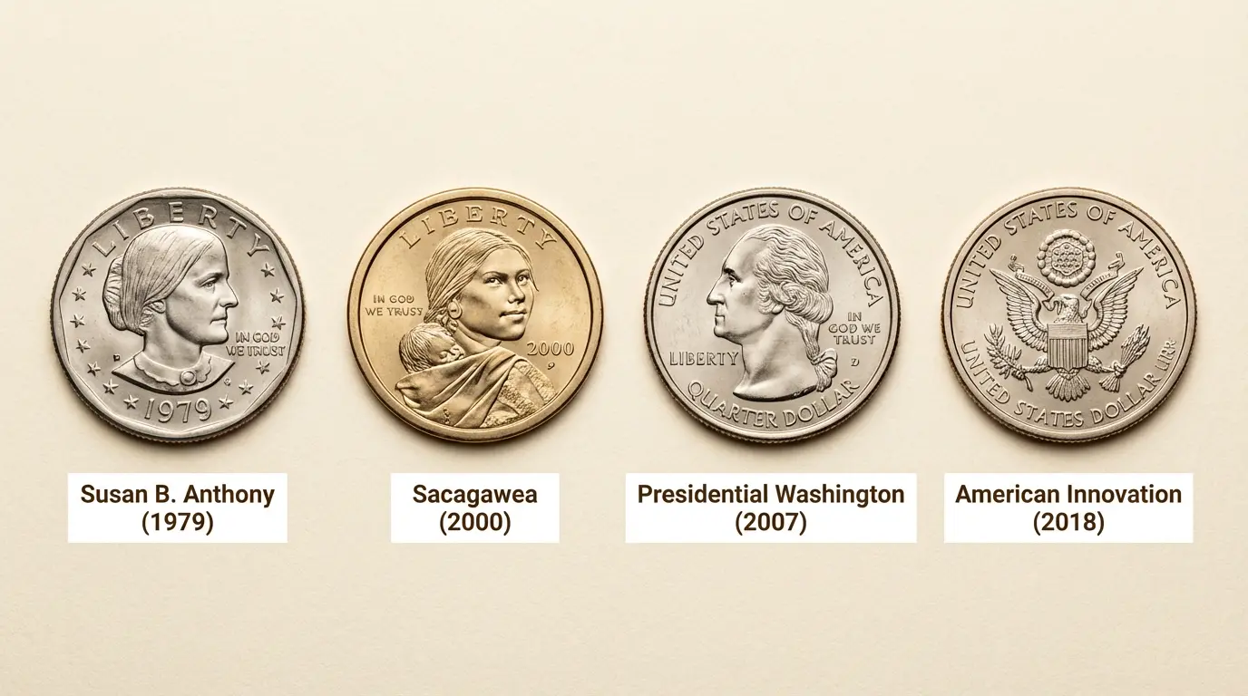 Dollar Coin Value Guide (1794-2026): Key Dates & Prices - Coins Value